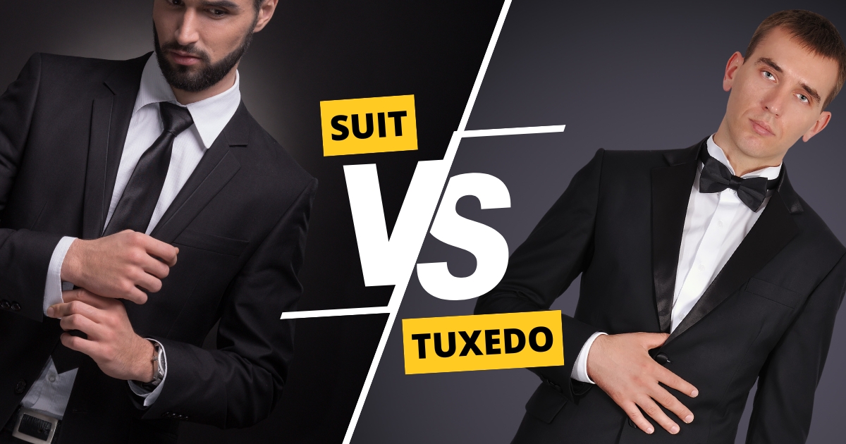 Suit vs. Tuxedo: Key Differences and How to Choose the Right One for ...